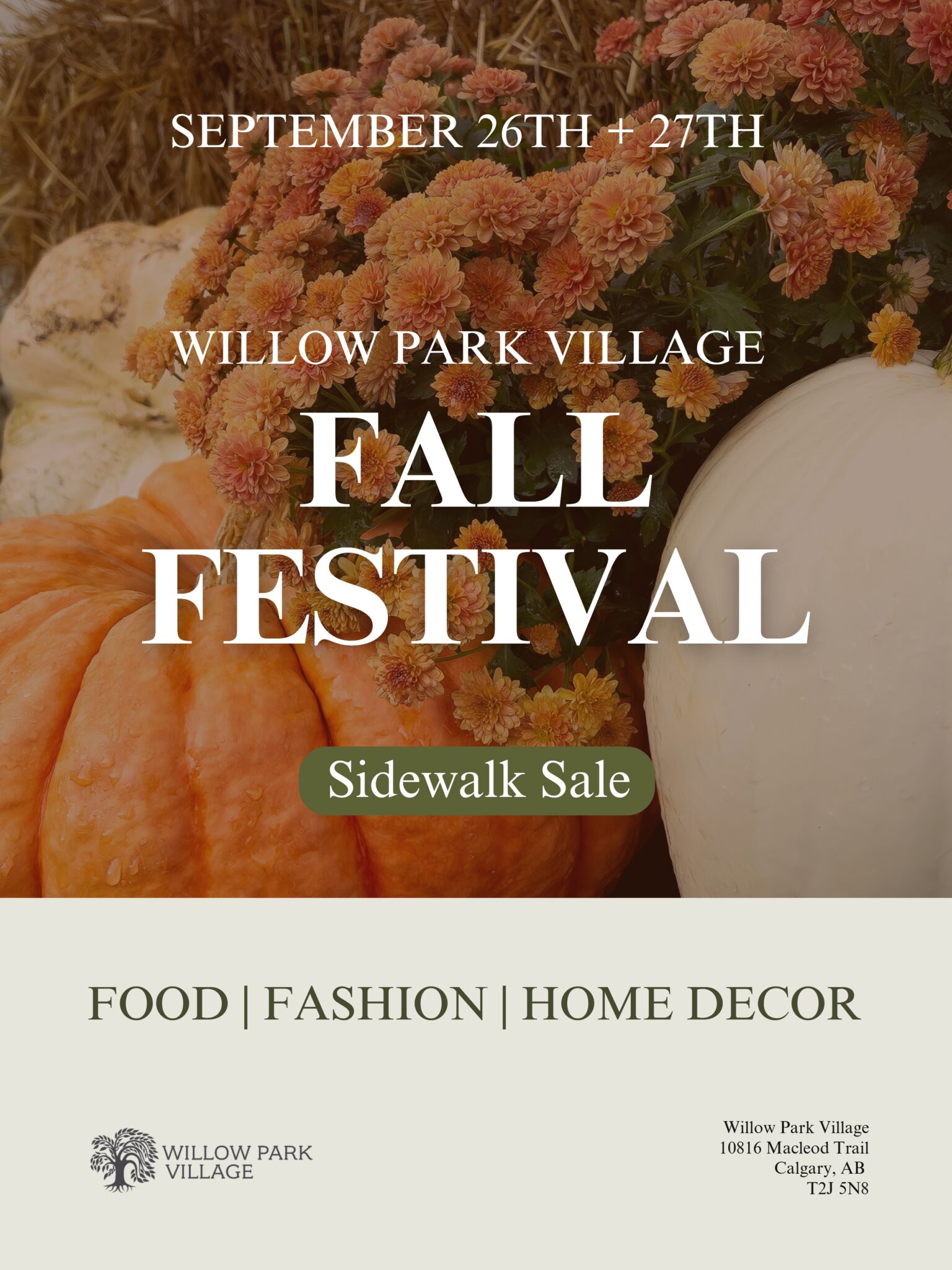 Fall Fest - Willow Park Village: Calgary Shopping Centre